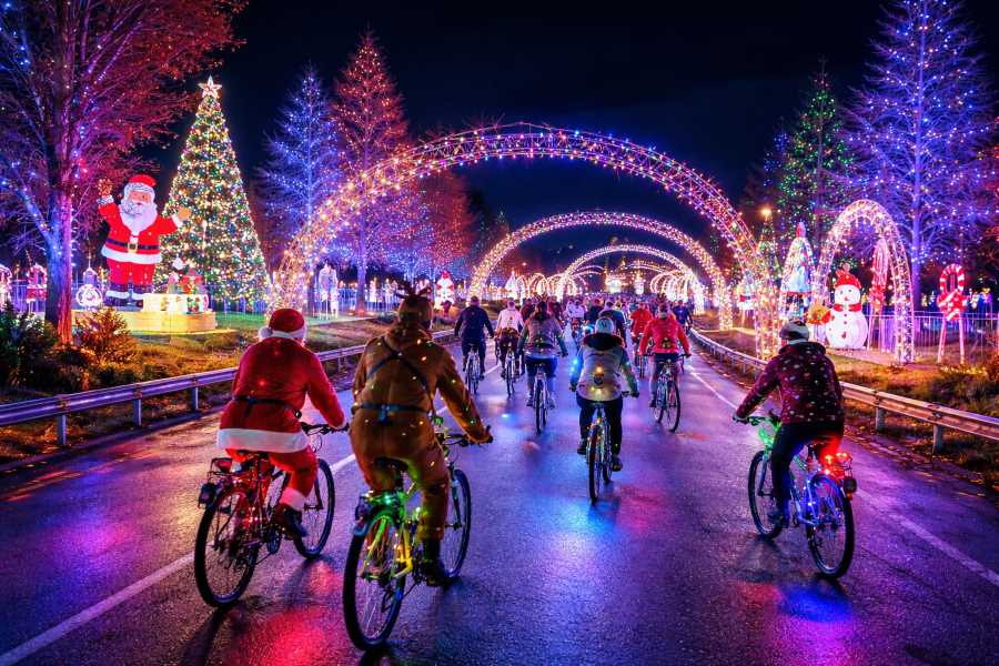 Experience the Magic of Portland’s Winter Wonderland Bike Ride